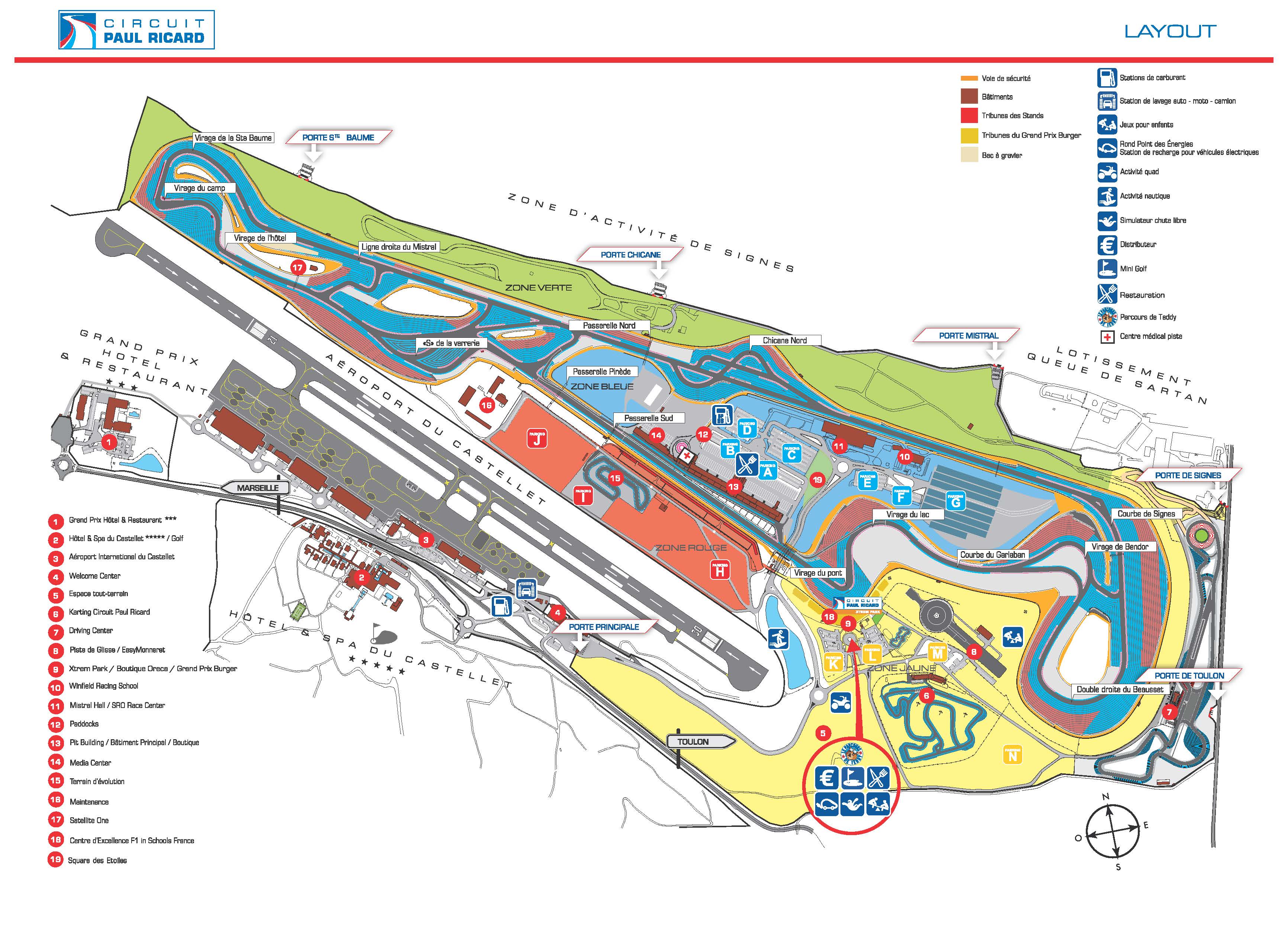 Getting Here - Circuit Paul Ricard