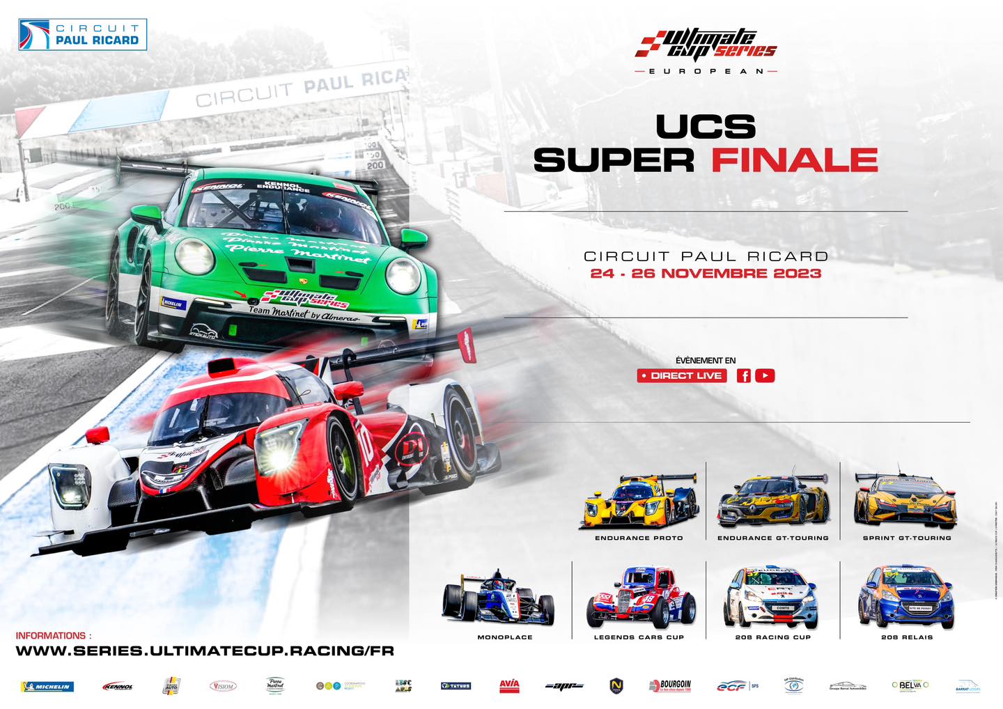 ULTIMATE CUP SERIES - 24-26 NOVEMBER 2023 - Circuit Paul Ricard